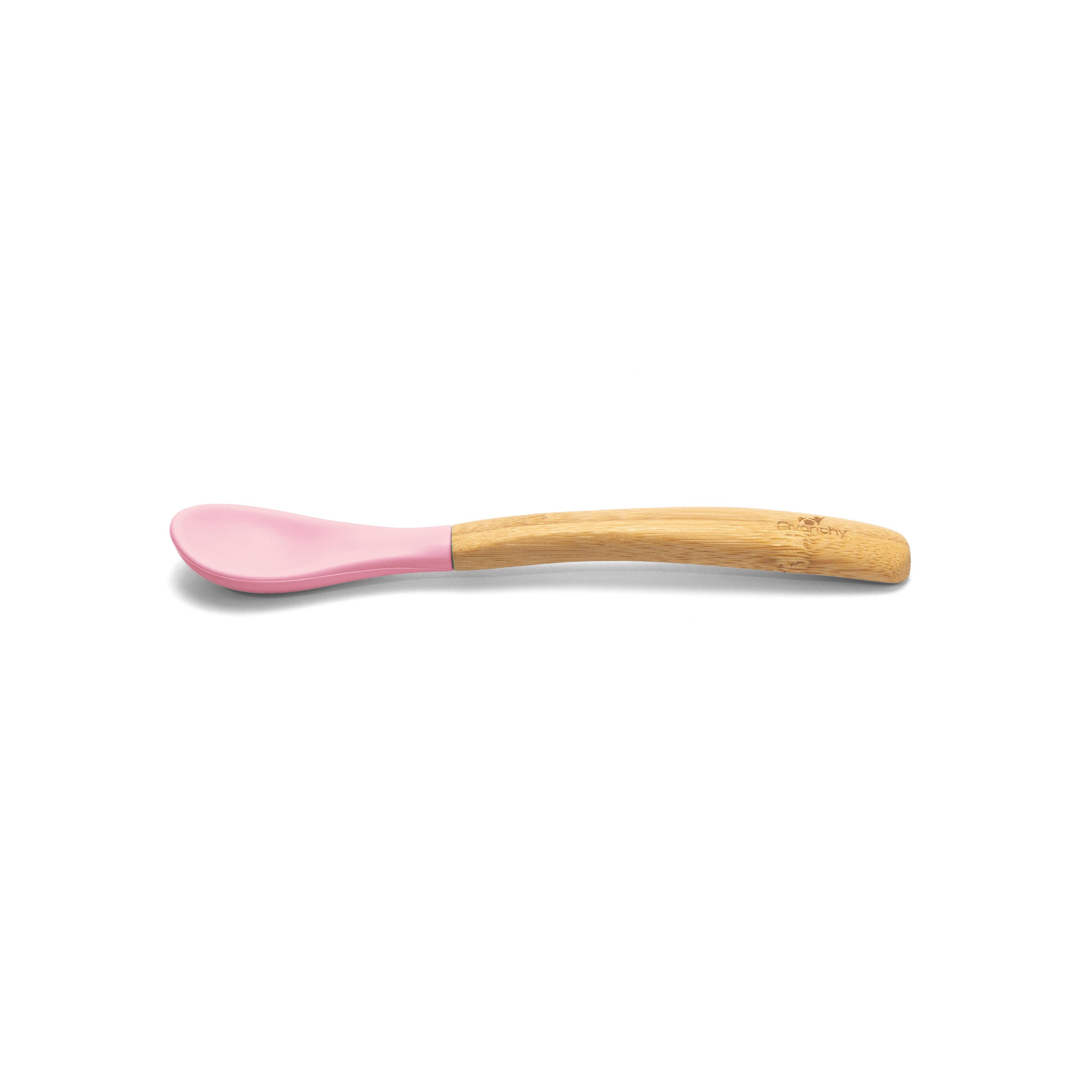 Avanchy | Bamboo Infant Single Spoon - BLW Baby Self Feeding Spoons