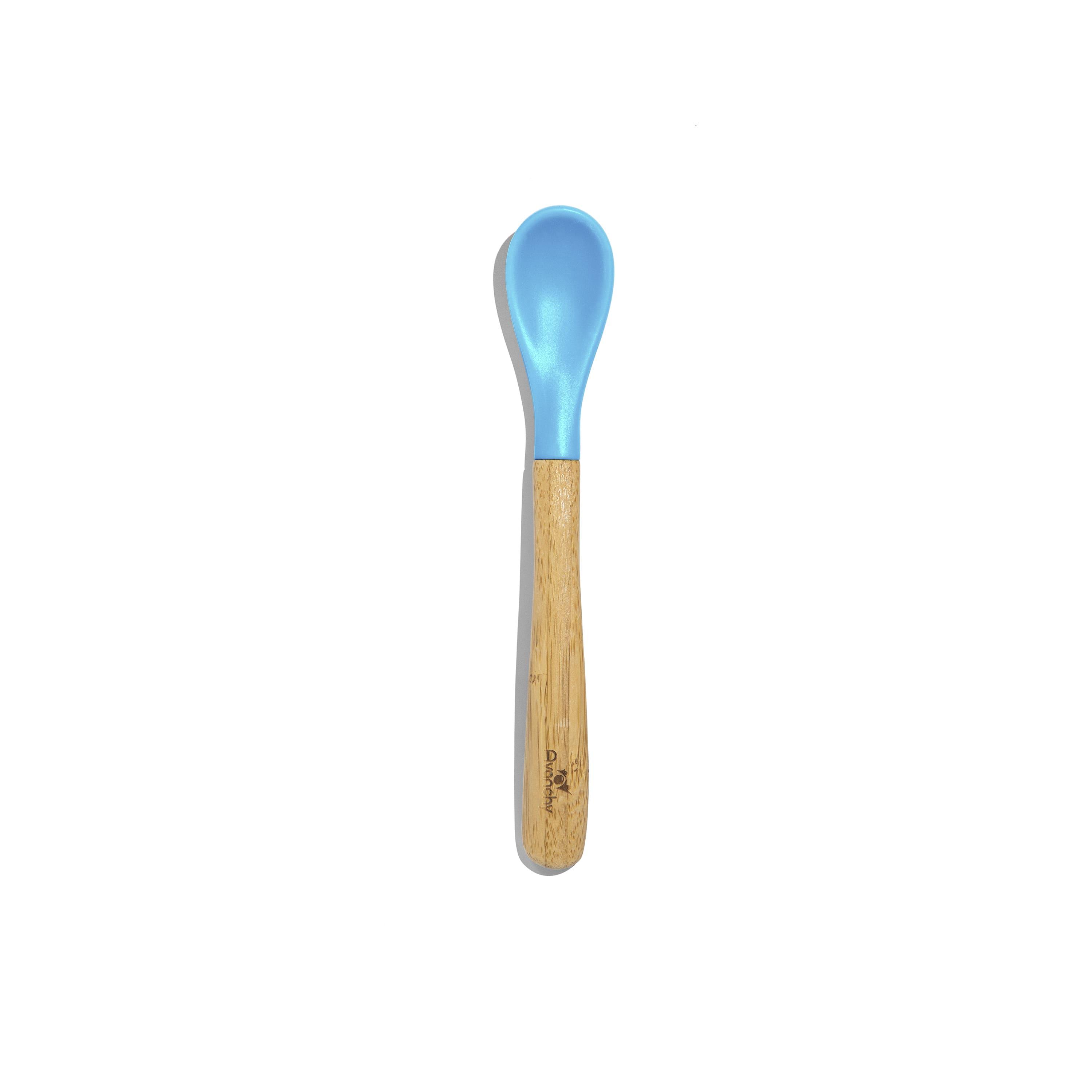 Avanchy | Bamboo Infant Single Spoon - BLW Baby Self Feeding Spoons
