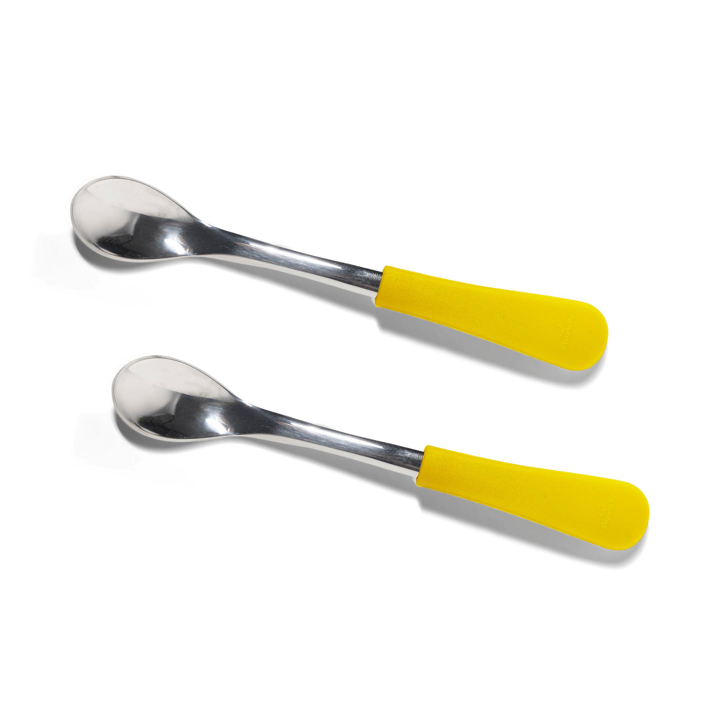 Avanchy | Stainless Steel Infant Spoons - BLW Baby Self Feeding Spoon