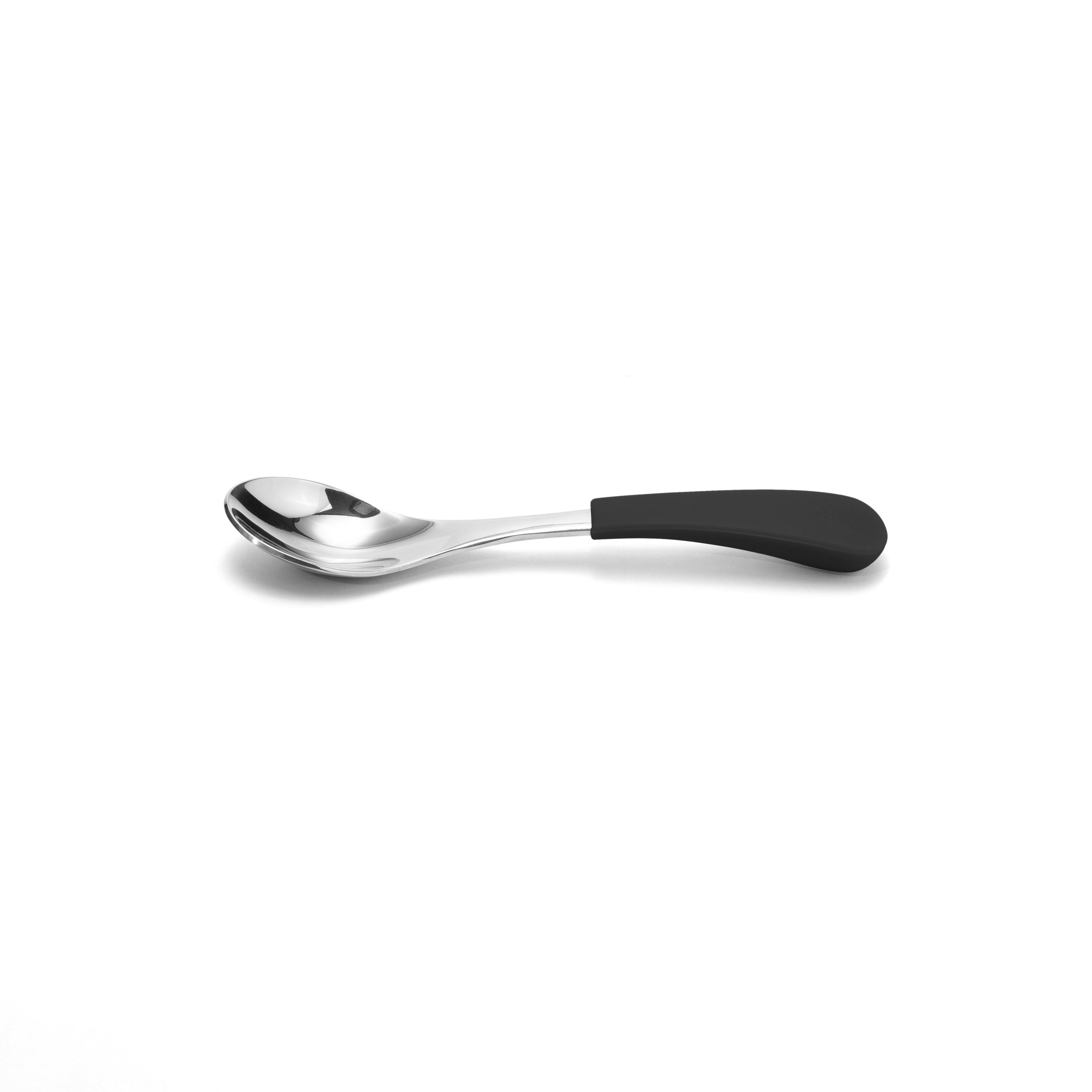 Avanchy | Stainless Steel Single Baby Spoon - BLW Self Feeding Spoons